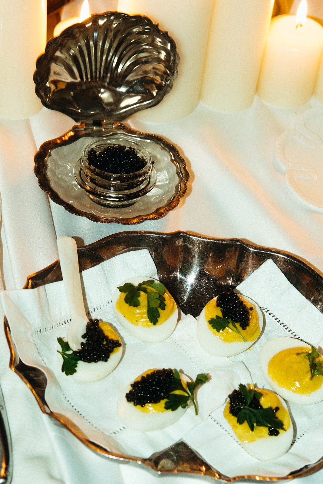 Curried Deviled Eggs