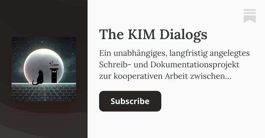 The KIM Dialogs | Substack