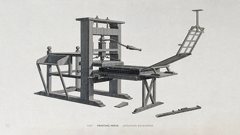 History of Printing. The Gutenberg Press - by The DeMo Room