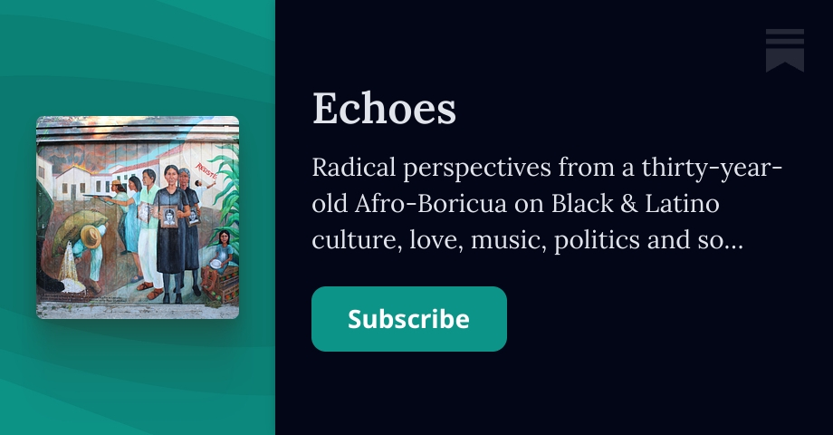 Echoes | Isaiah Diaz-Mays | Substack