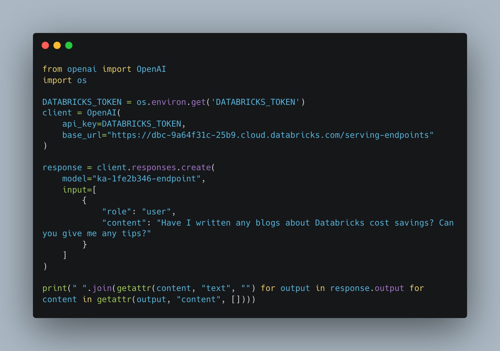 Agent Bricks: Databricks Knowledge Assistant.