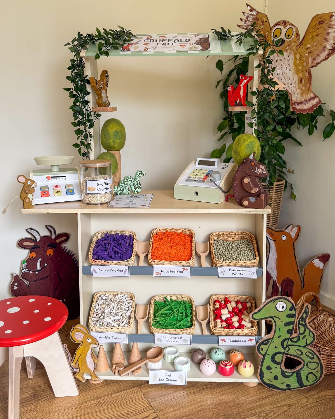 The Gruffalo Café Role Play Area - Play Days With Jess