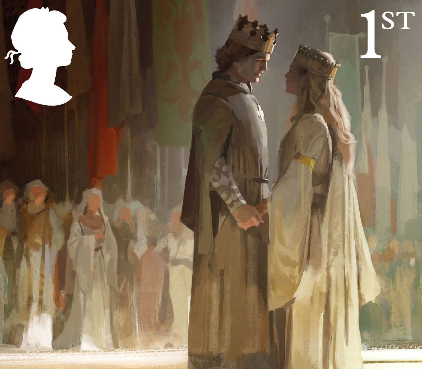 Guinevere and Mordred - by Bernard Mees - The Age of Arthur