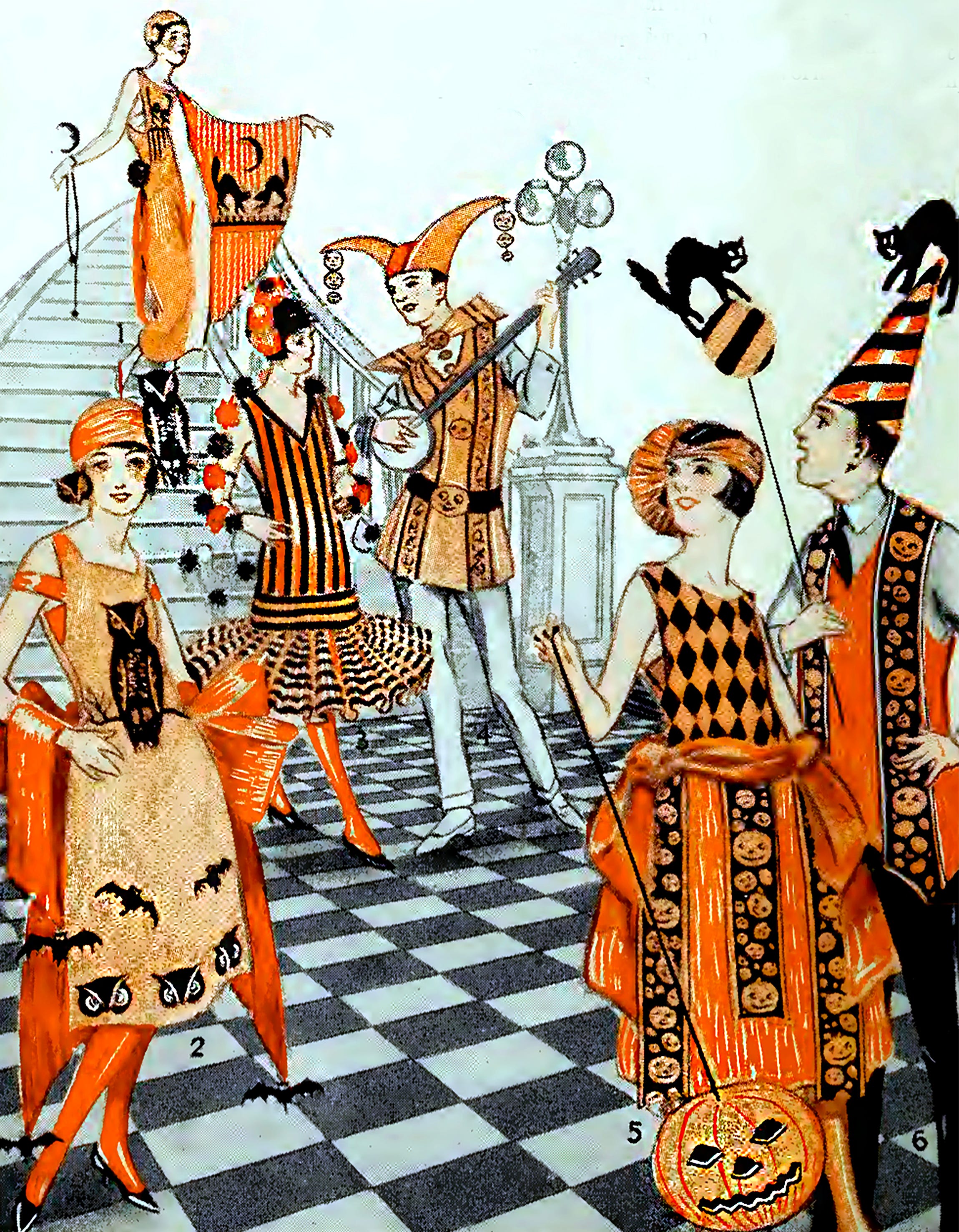 Halloween Party: Salem Ghosts, 1910s Masquerades, 1920s Recipes