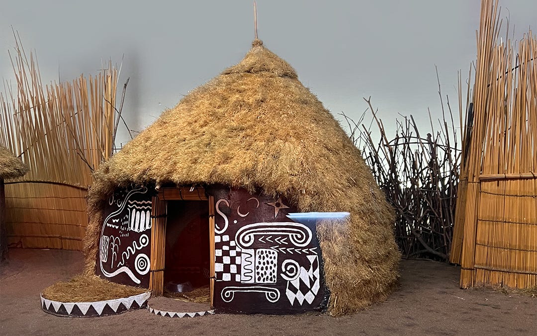 Why did Africans build round mud huts? - by Valerie Keter