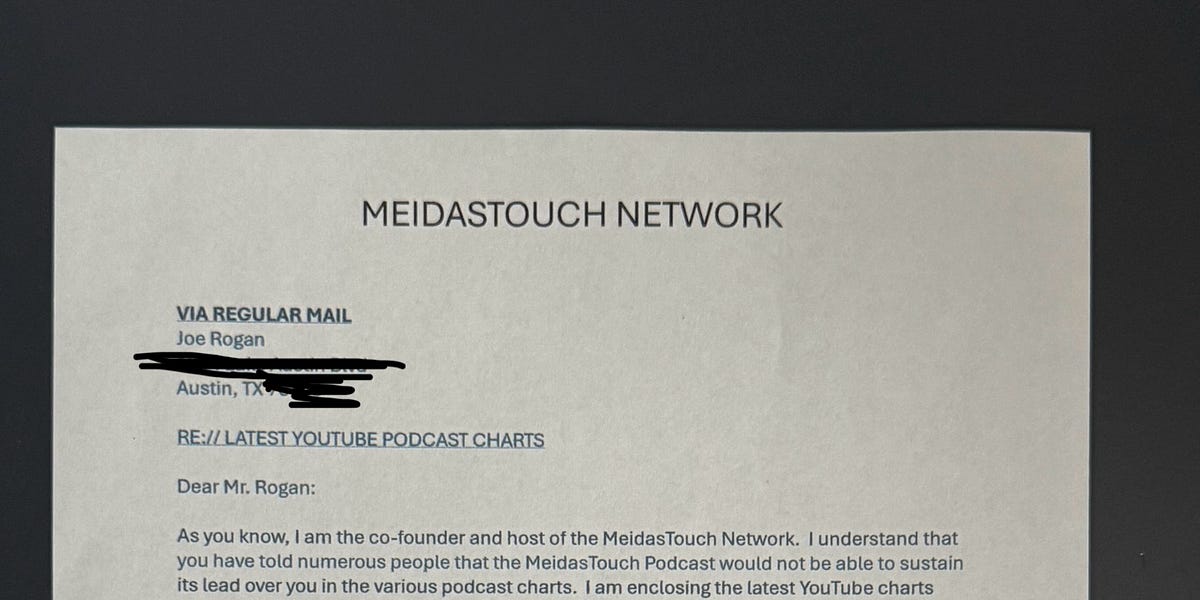 I Just Sent this Letter to Joe Rogan…