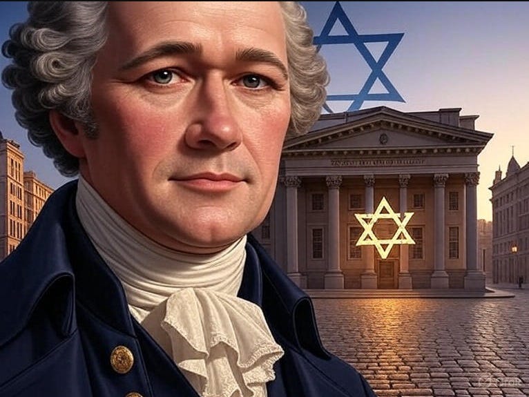 Alexander Hamilton: Crypto-Jew Serving Jewish Bankers?