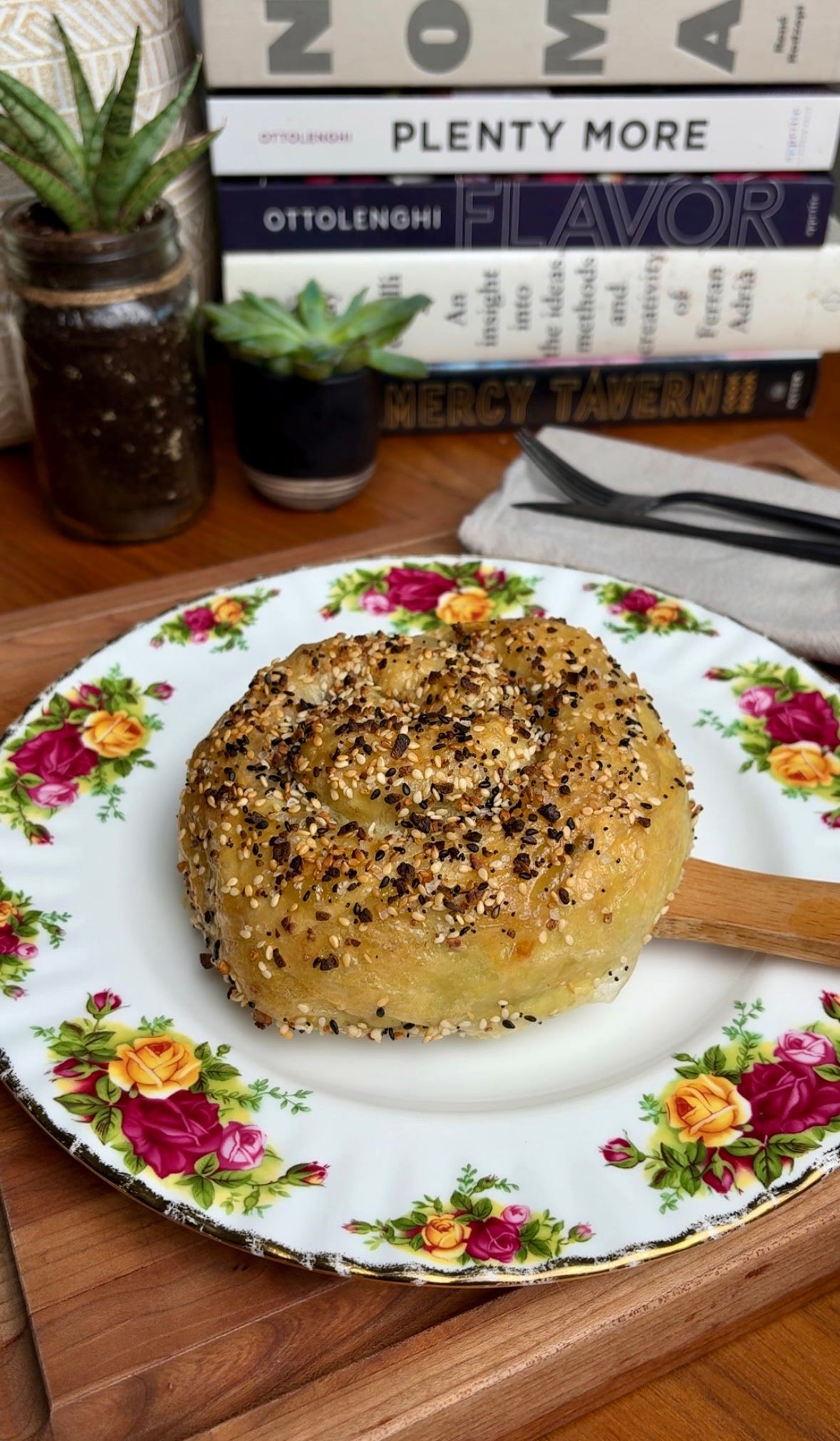 Bacon Egg & Cheese Rice Paper Spiral - by Chef Josh Gale