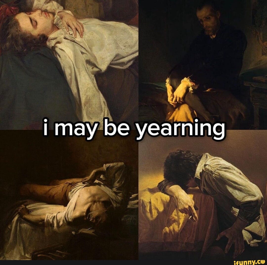 Word of the Day: YEARNING - by Mike Bergin - Roots2Words