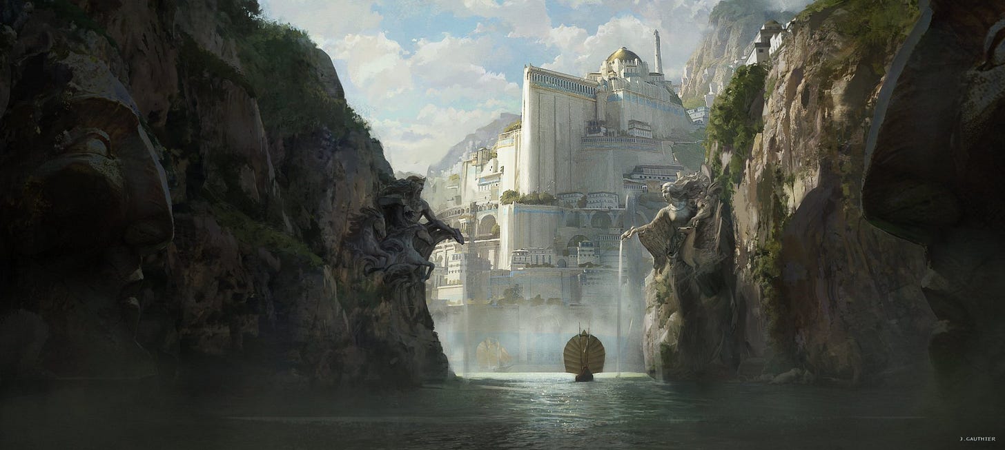 "The Rings of Power" Virtual Art Book - by @taliesart