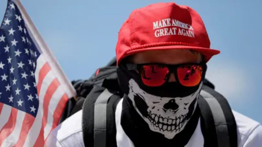 Why won’t corporate media use the term “MAGA Terrorism”?!