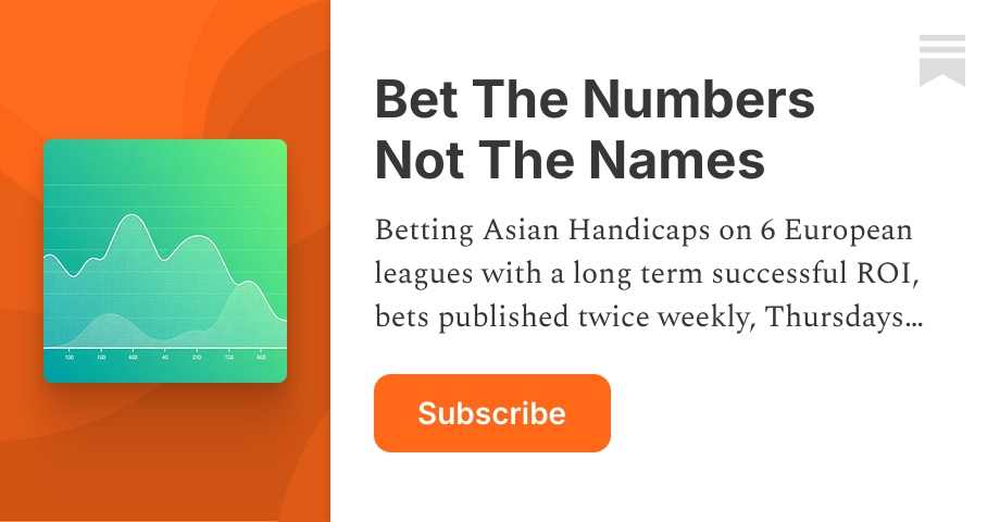 Saturday bets - Bet The Numbers Not The Names