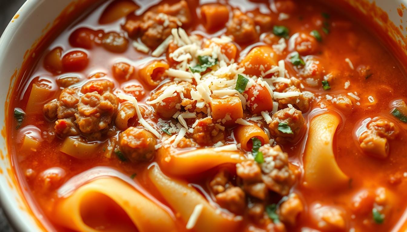Lasagna Soup: A Deconstructed Comfort Revival.
