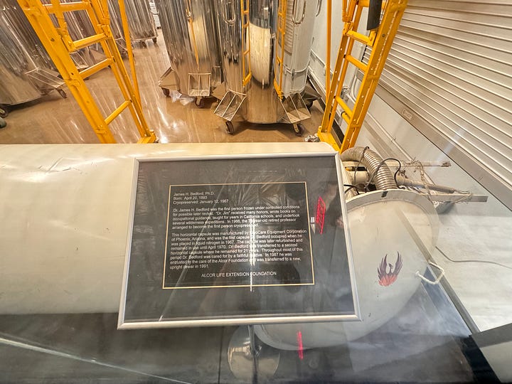 Inside the World's Largest Cryonics Facility, Where Death May Be Just a ...