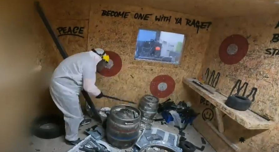 How women are turning to ‘rage rooms’ to unleash anger