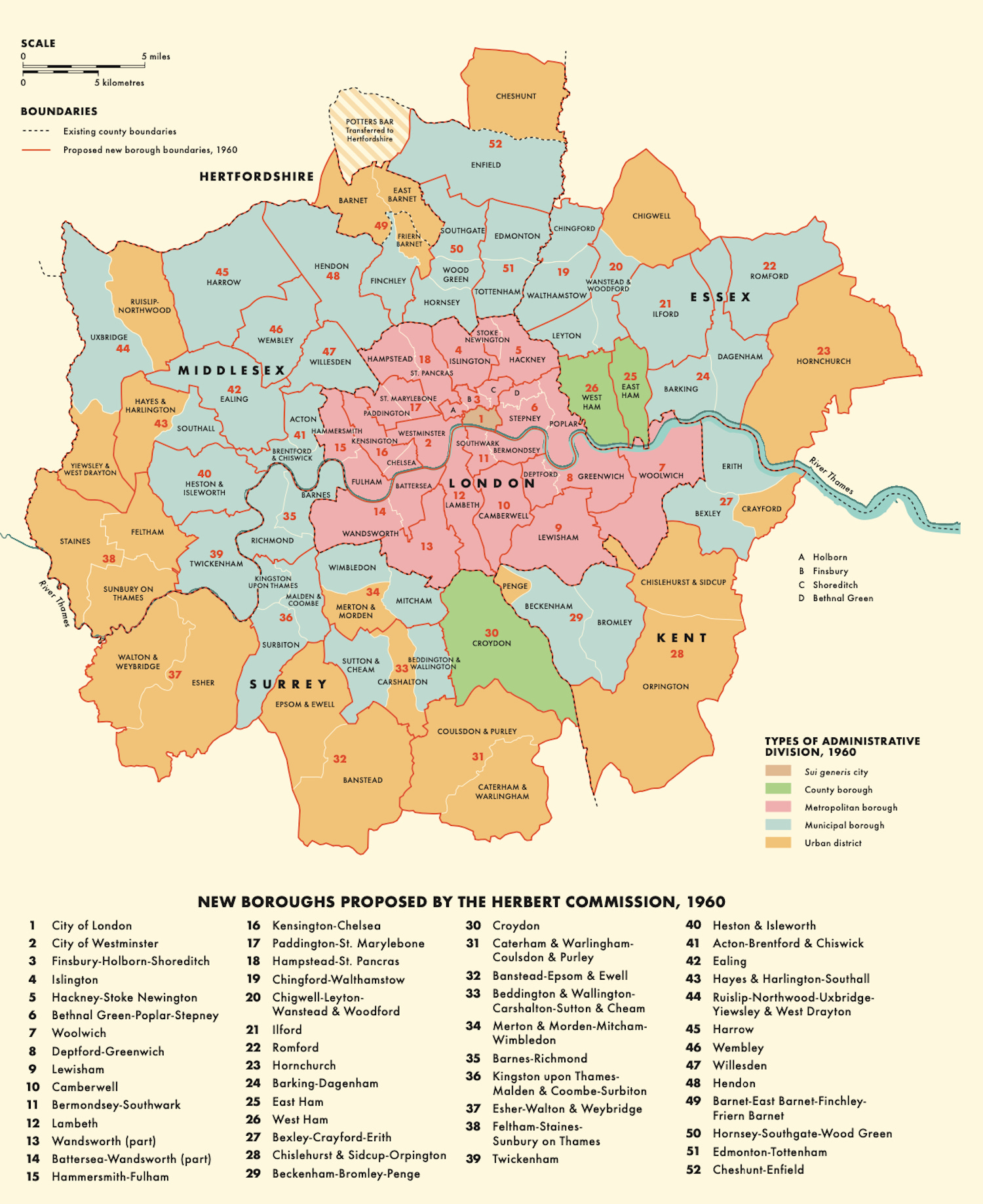 A History Book About London And Its Boroughs