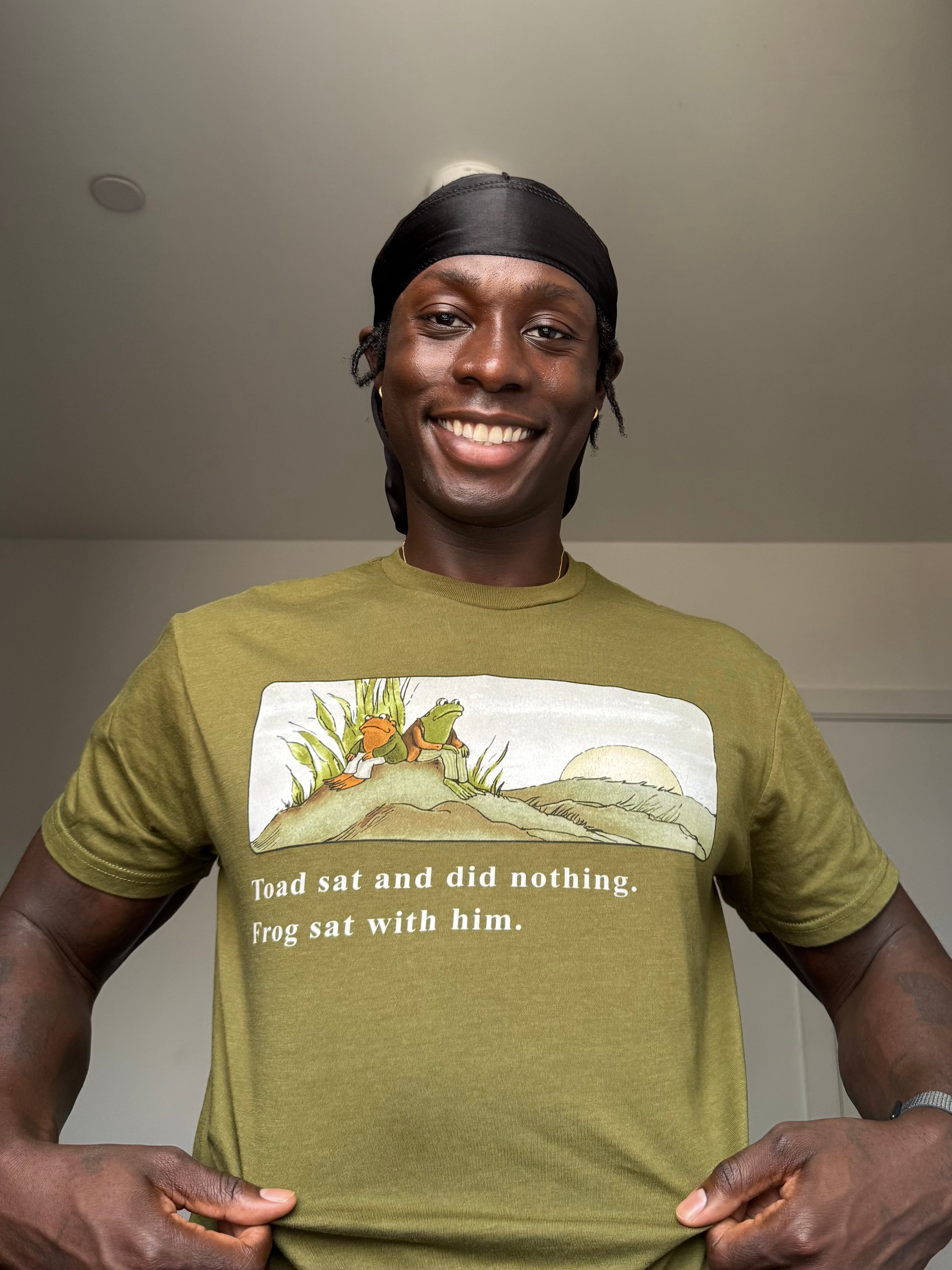 David Larbi (@davidlarbi): "I found this Frog & Toad shirt For $4 in a ...