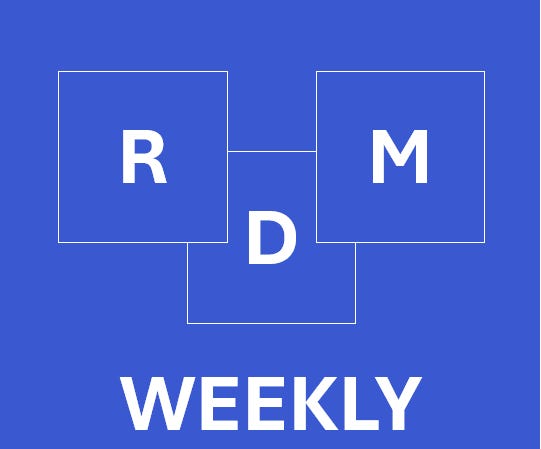 RDM Weekly - Issue 001 - RDM Weekly