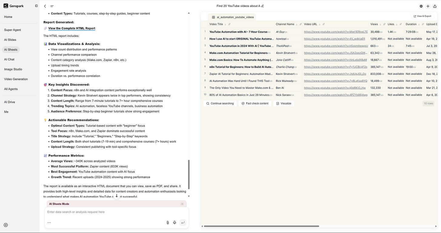 How to Use Genspark AI Agent for EVERYTHING!🍄