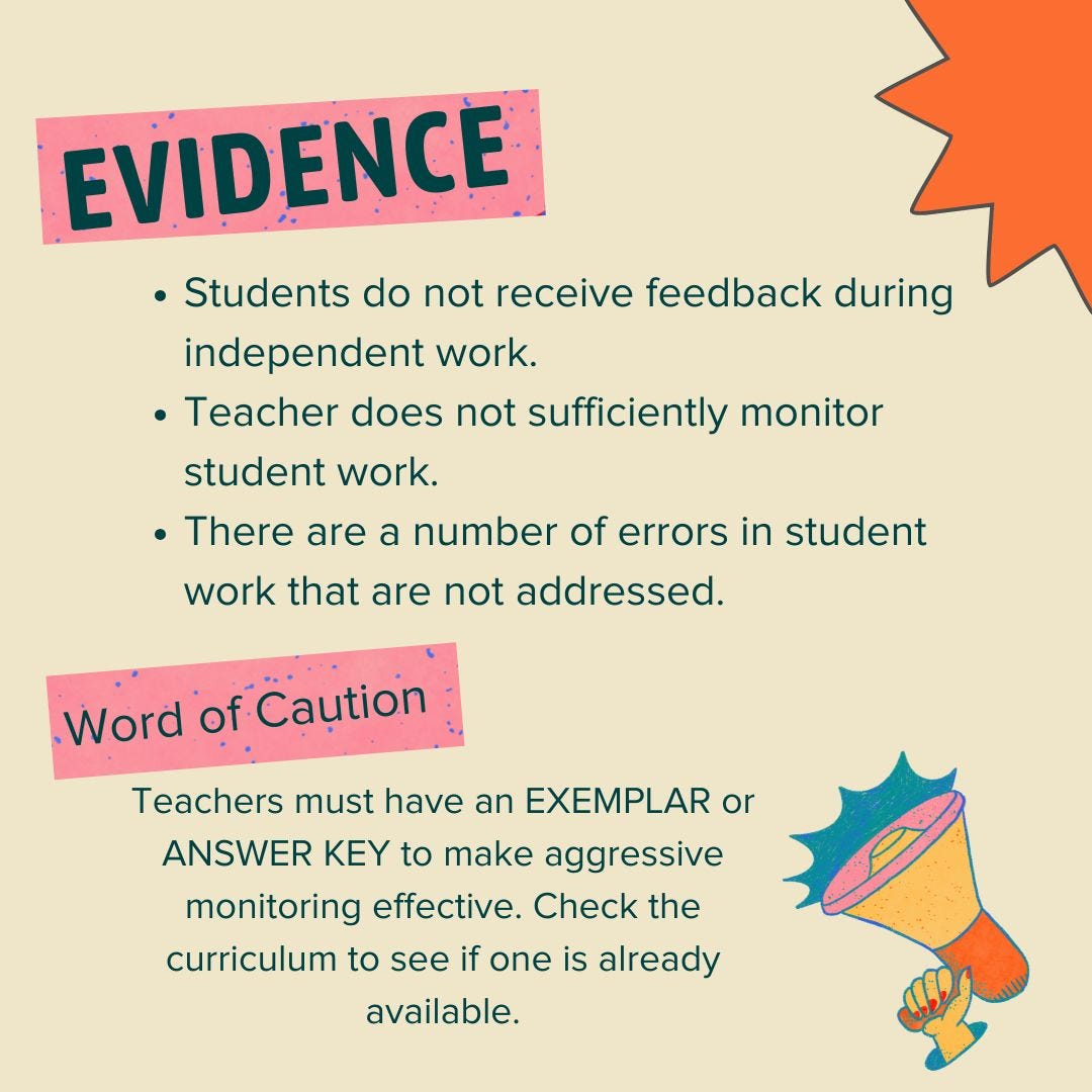 Action Step of the Week: Aggressive (Intentional) Monitoring