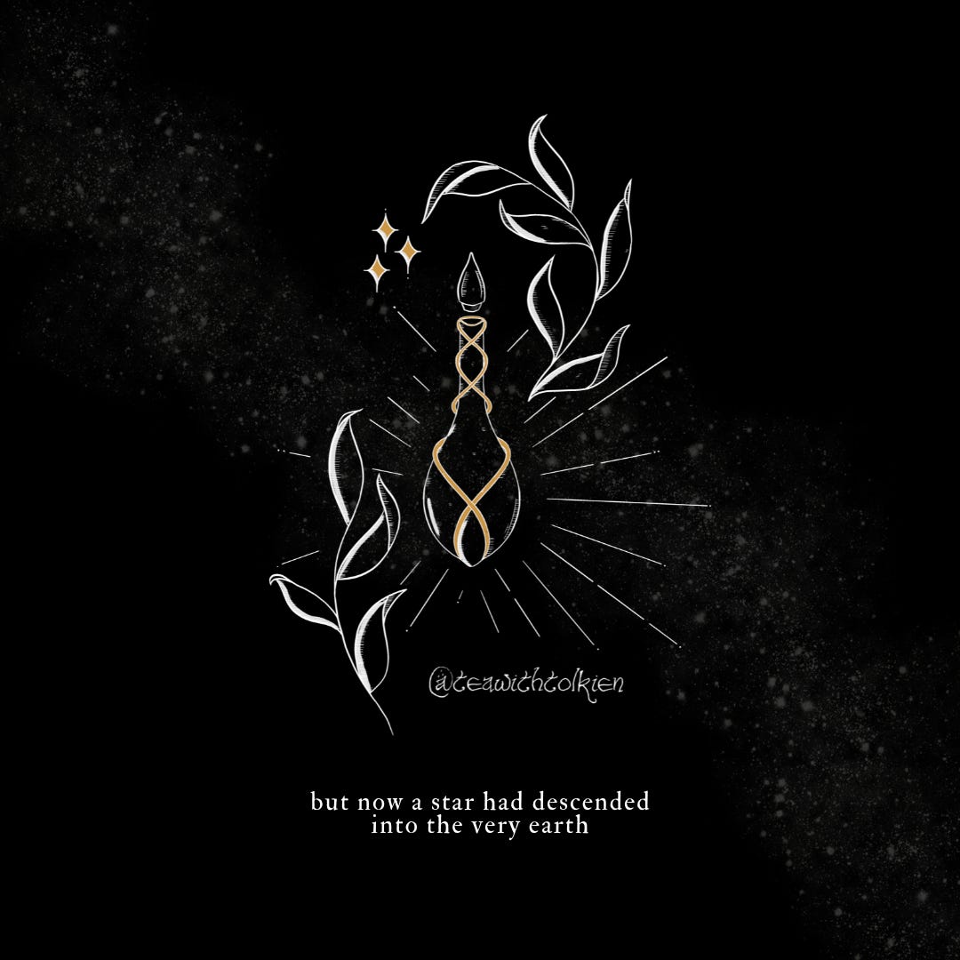 The Star of Eärendil as a Sign of Hope - by Kaitlyn Facista