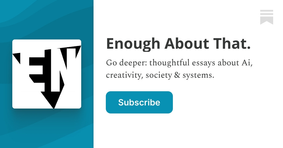 Enough About That. | Tea Uglow | Substack