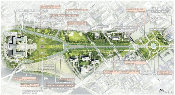 5 Cities Going Big on Pedestrianization - by Diana Lind