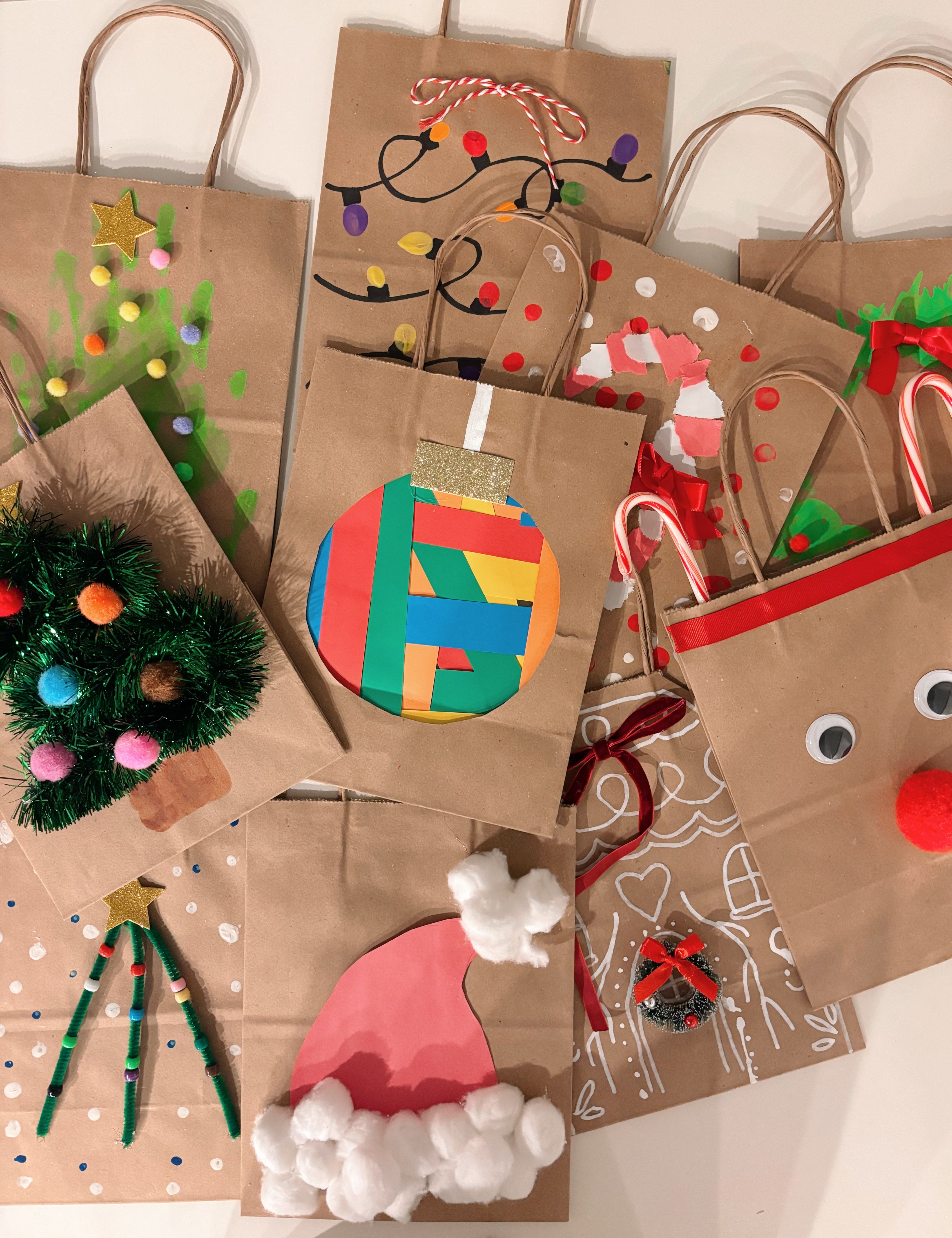 10 DIY Holiday Gift Bags You Can Make With Kids