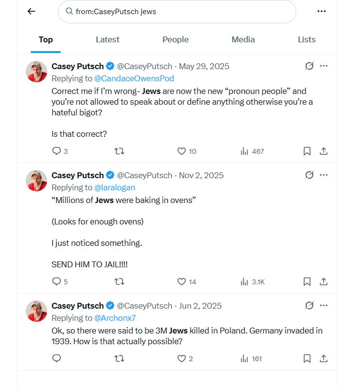 CASEY PUTSCH: Ohio Gubernatorial Candidate and His Virulent ...