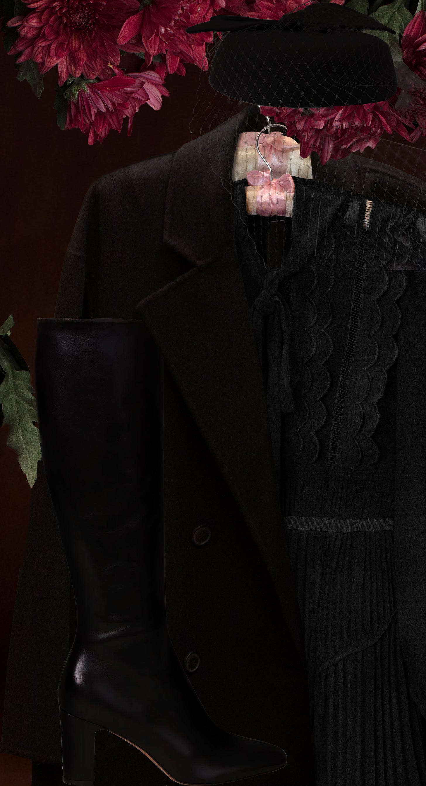 Funeral Dress Code Guide - Brunette from Wall Street