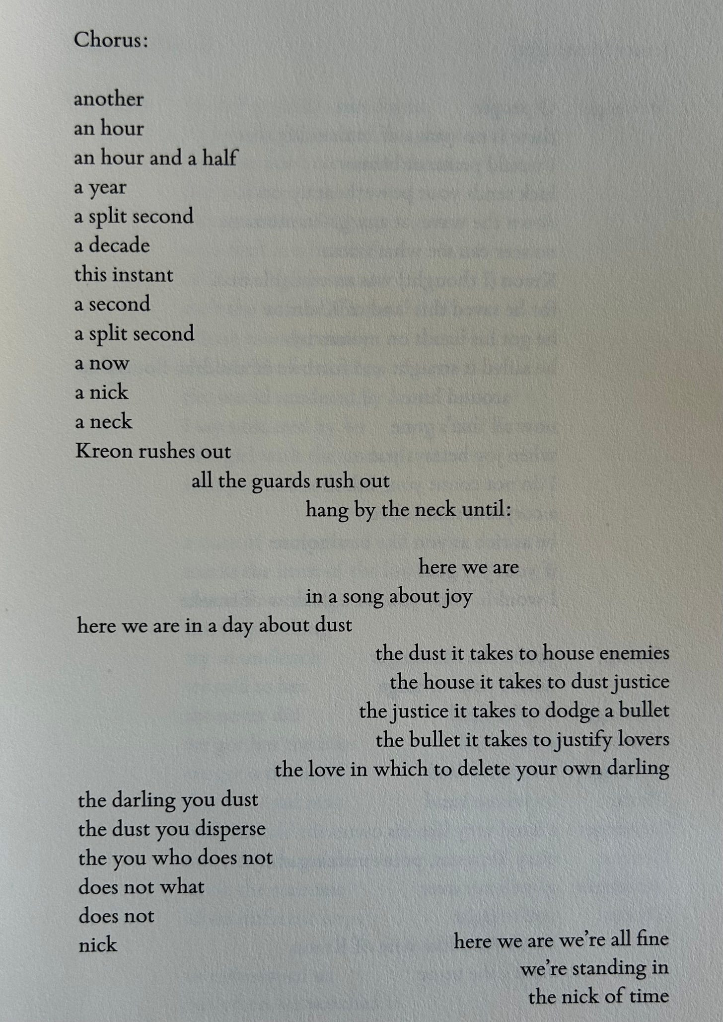 antigone chorus analysis