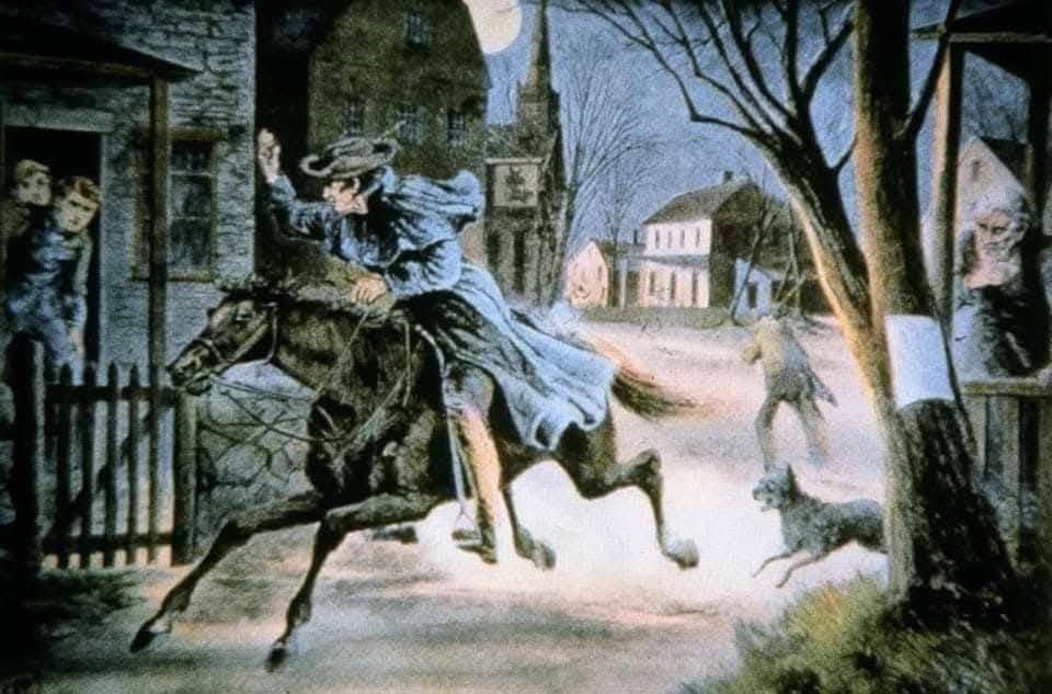 The Midnight Ride of Paul Revere - by Richard Smith