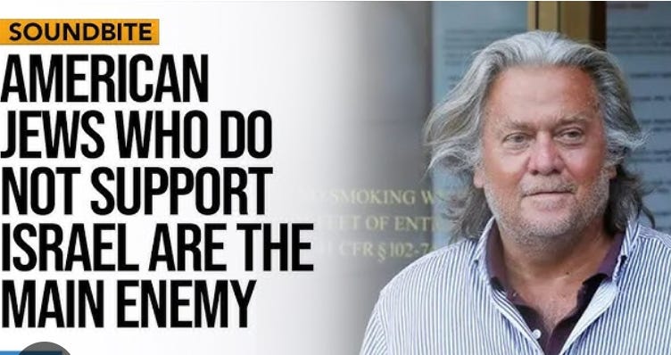 Steve Bannon Is A Zionist Operative - by Gemma O’Doherty