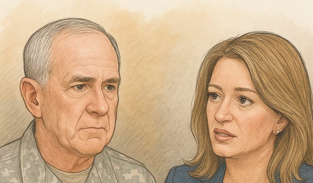 Why Did MSNBC and Katy Tur Hand the Mic to Retired Brigadier General ...