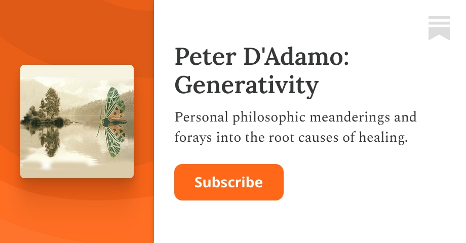 About - Peter D'Adamo: Generativity