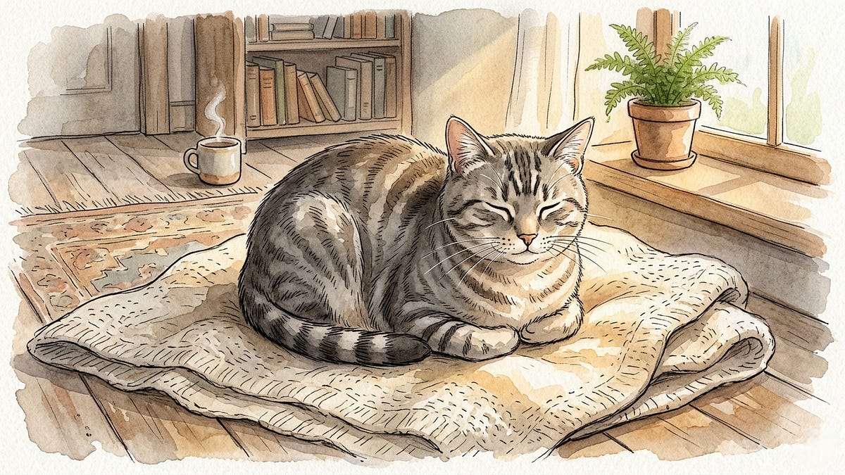 The Beautiful Reason Cats Sit in the Loaf Position (It’s Not Just Comfort)