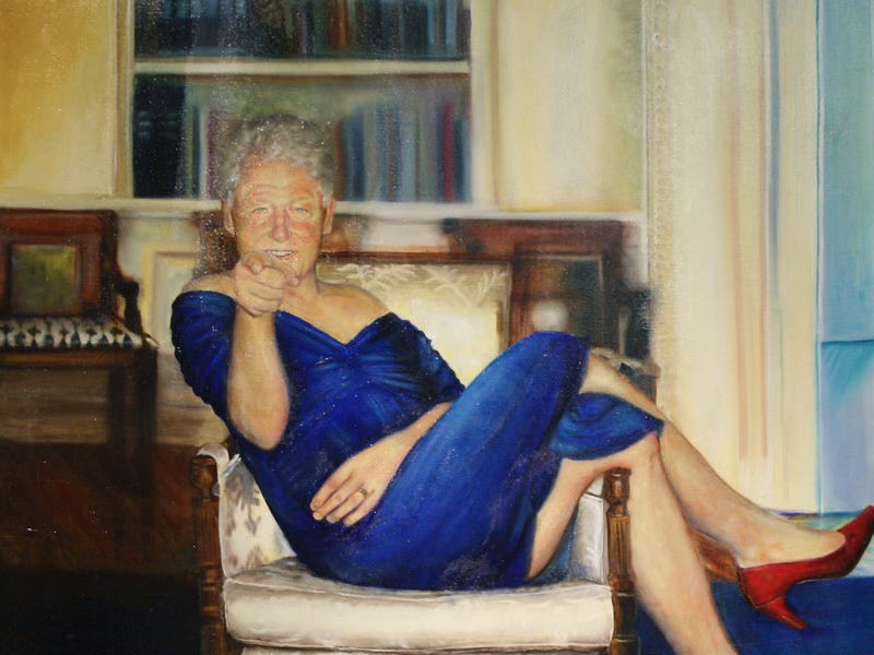 About Bill Clinton in the Blue Dress