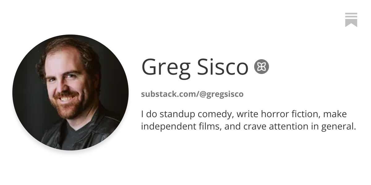 Greg Sisco | Substack