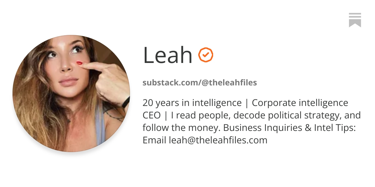 Leah | Substack