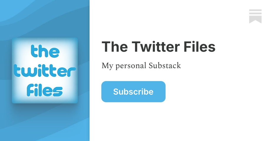 The Twitter Files | Matt Taibbi | Substack