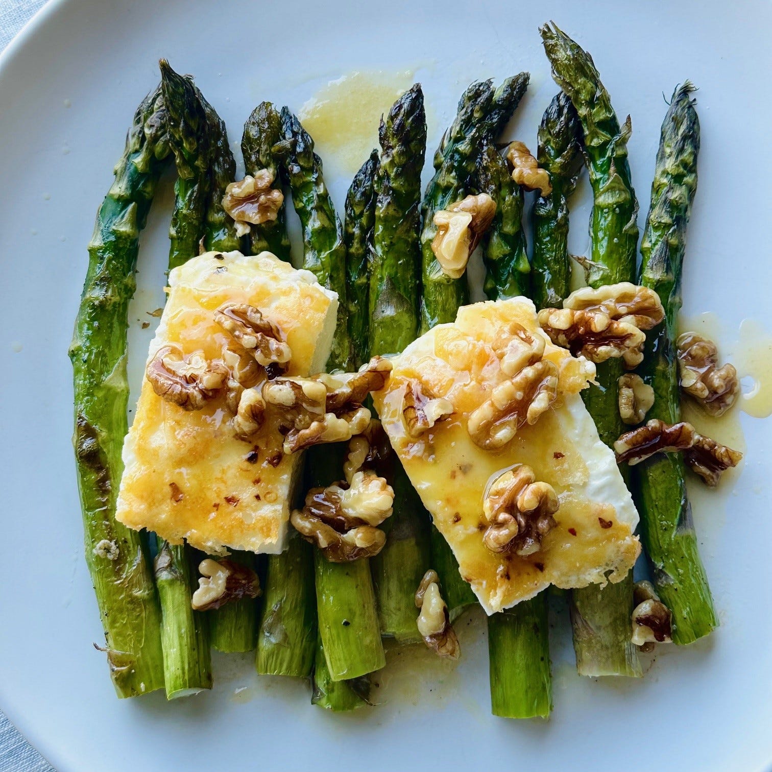 ASPARAGUS SAGANAKI. - Jill Dupleix Eats