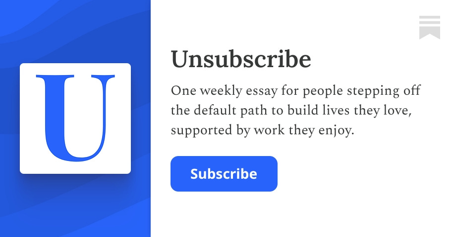 Unsubscribe | Justin Welsh | Substack