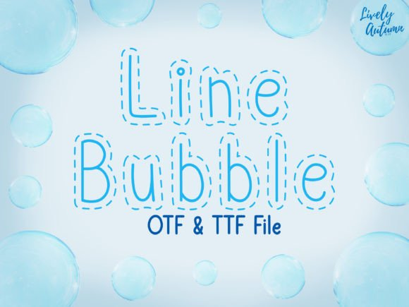 bubble font ideas