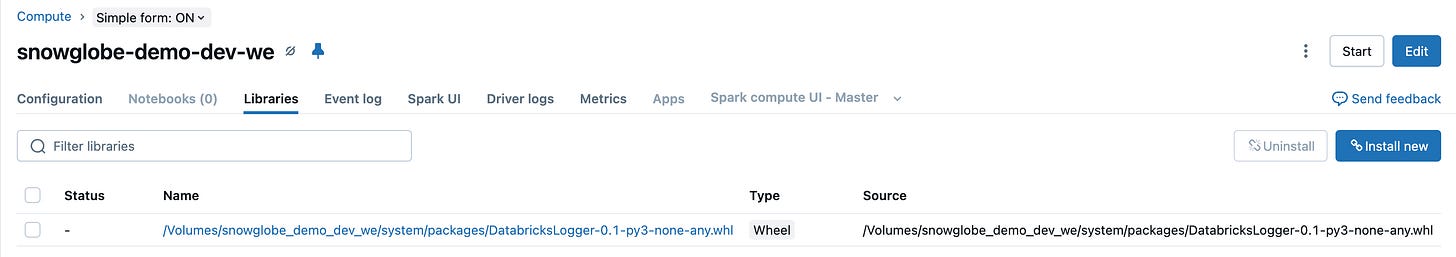Simple Python Logger Framework for Databricks, Part 2: Create a Python ...