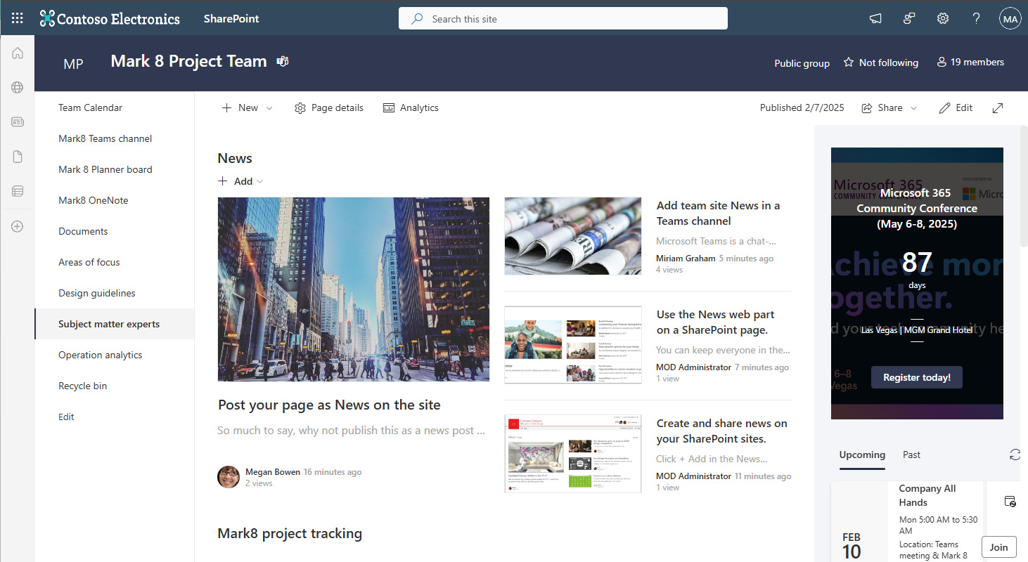 10 ways to make a SharePoint page work for you, after you publish it!
