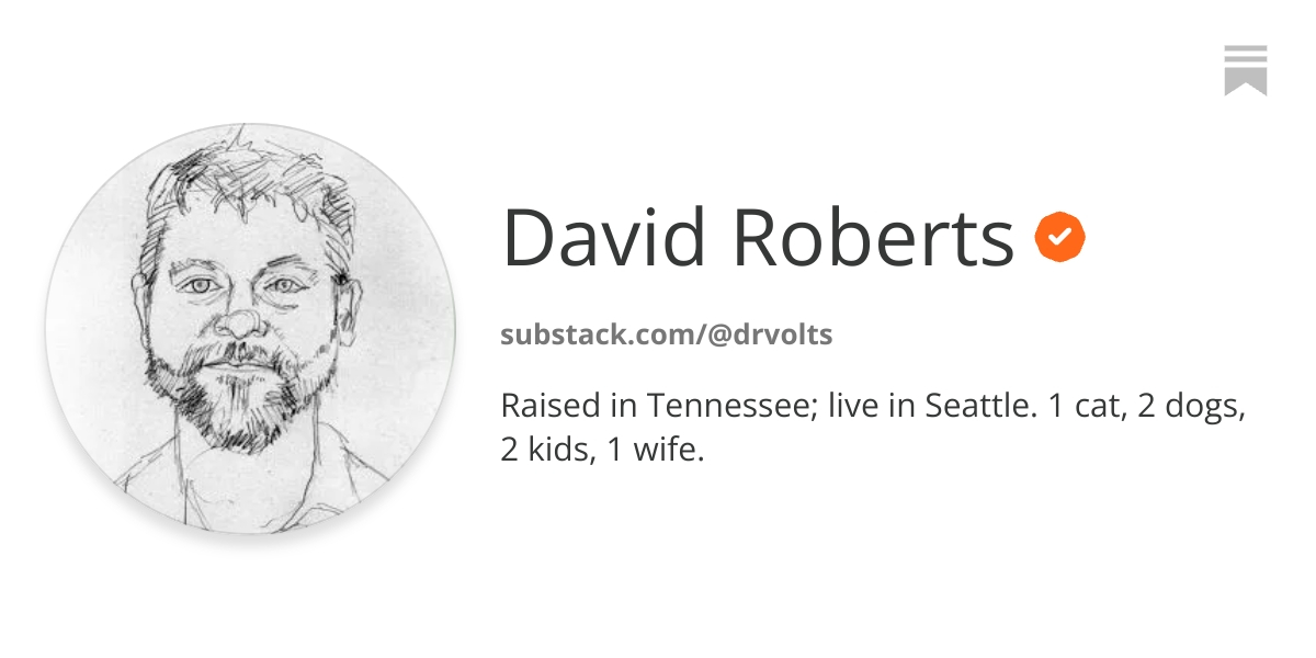 David Roberts | Substack