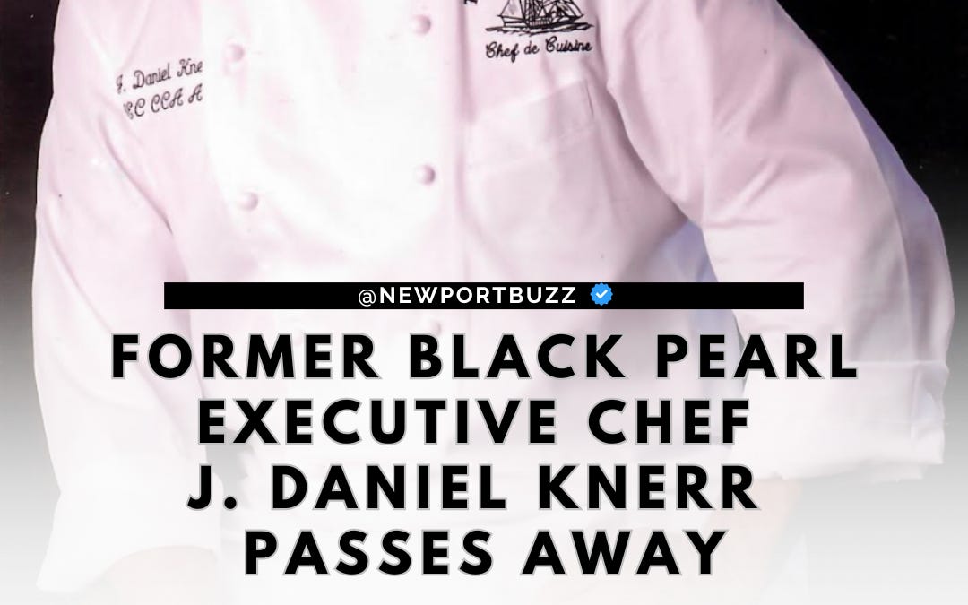 Former Black Pearl Executive Chef J. Daniel Knerr Passes Away