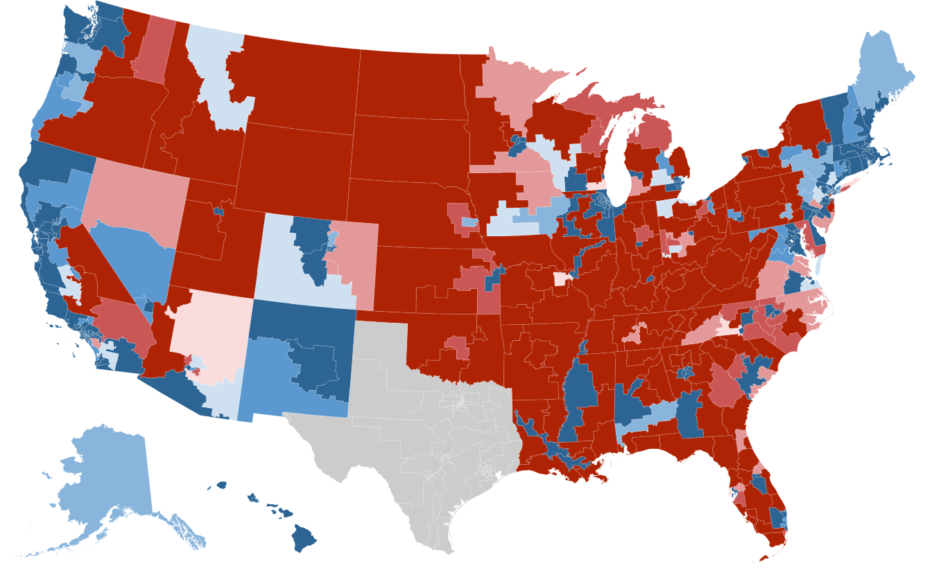 Redistricting Backfires, Democrats Soar - by Curtis Fric