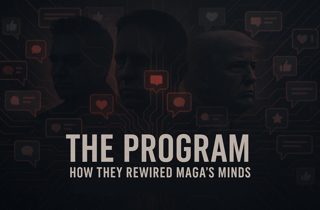 🧠 THE PROGRAM - MAGA Cult Slayer’s Substack