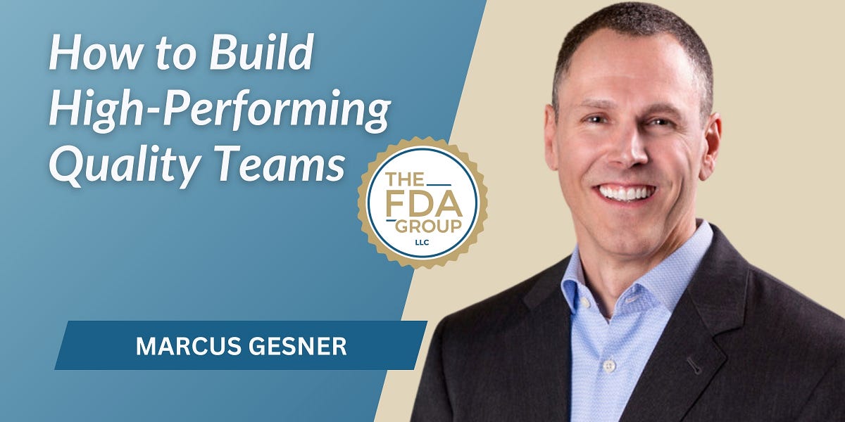 How to Build High-Performing Quality Teams with Marcus Gesner
